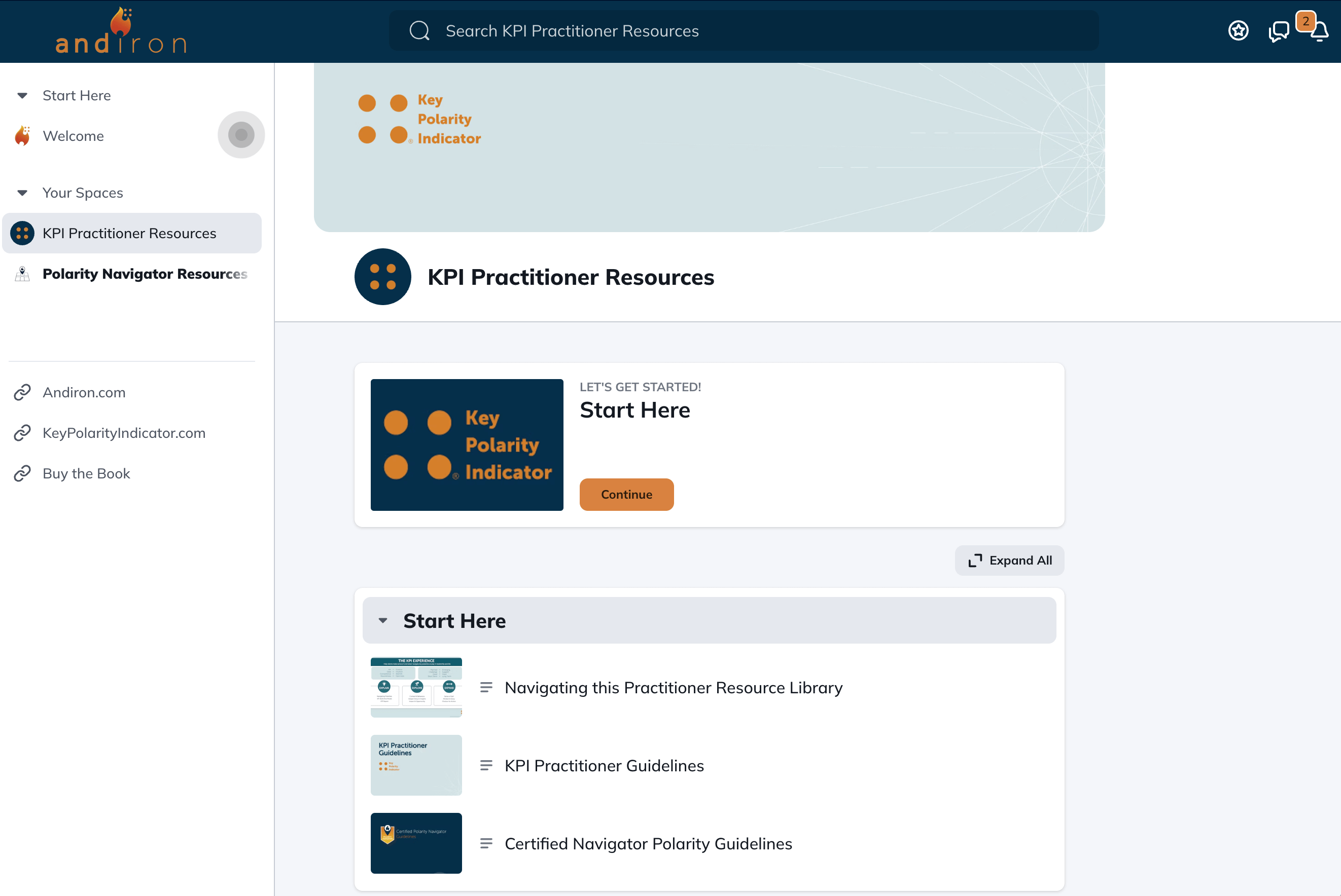 Practitioner Resources - Key Polarity Indicator